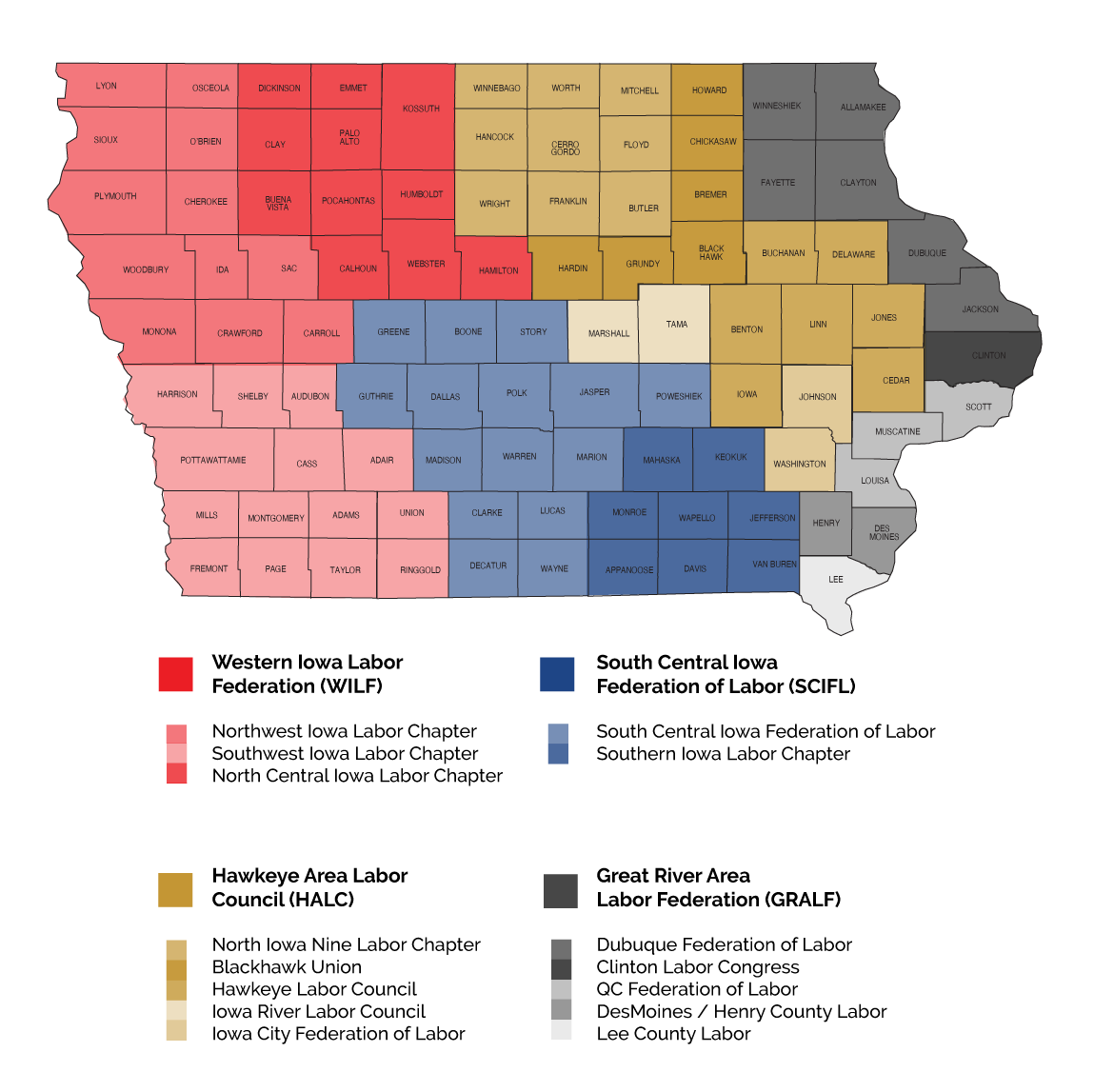 Vote Union Iowa 2025 – Iowa Federation of Labor AFL-CIO